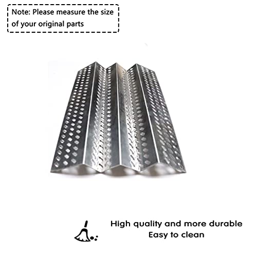 Htanch SN2461 (3-Pack) SA2461(3-Pack) 16GA Stainless Steel Heat Plate Burner and Electrode Replacement for American Outdoor Grill 24NB, 24NG, 24NP, 24PC, 36NB, 36PC and Dyna-Glo DCP480CSP