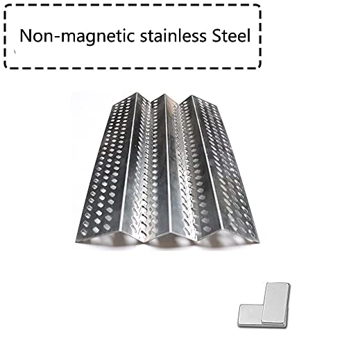 Htanch SN2461 (3-Pack) SA2461(3-Pack) 16GA Stainless Steel Heat Plate Burner and Electrode Replacement for American Outdoor Grill 24NB, 24NG, 24NP, 24PC, 36NB, 36PC and Dyna-Glo DCP480CSP