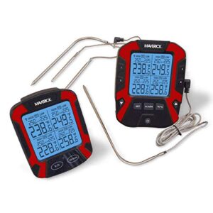 maverick xr-50 extended range digital remote wireless 4 probe bbq & meat thermometer from sns grills