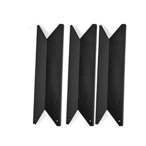 3 pack porcelain heat plate for select gas grill models by nexgrill 720-0341, 720-0649, 720-0549, kenmore 122.16119, 122.16129, 720-0341, 720-0549 and uniflame gbc956w1ng-c