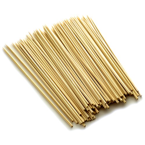 Norpro 9-Inch, 100 Count Bamboo Skewer, Brown