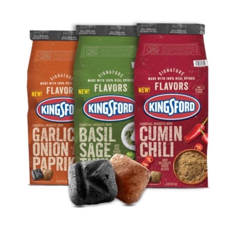 Kingsford, Charcoal Briquets with Cumin Chili, 128 Ounce