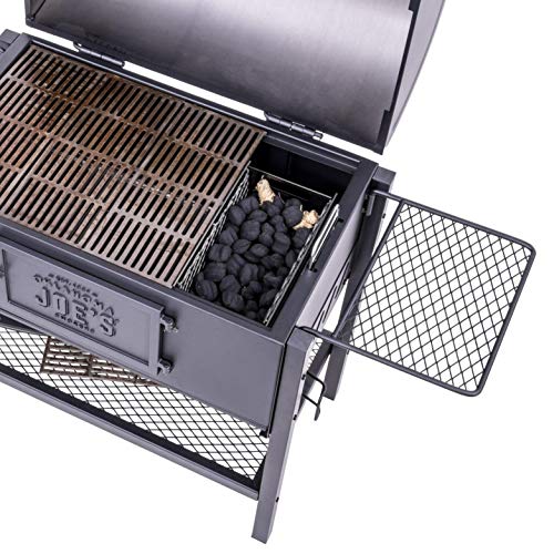 Oklahoma Joe's 3697490W01 Charcoal Grill Smoker Box, Gray