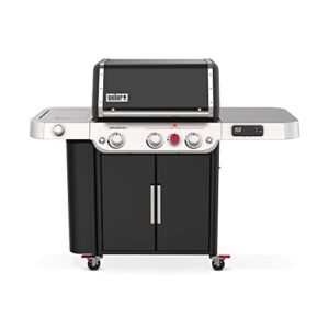 weber genesis epx-335 premium smart grill, black