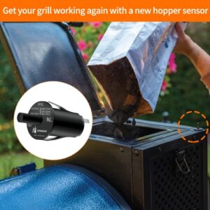 4-Pack Hopper Lid/Door Switch Replacement for Char-Griller Grill Compatible with Char-Griller Gravity Fed 980 Charcoal Grill