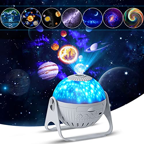 SEEKSTARS Star Planetarium Projector, Galaxy Projector Night Light - Bedroom Ambiance Projector, Kids Constellation Projector Toys Gifts - 360°Auto Rotating Projector