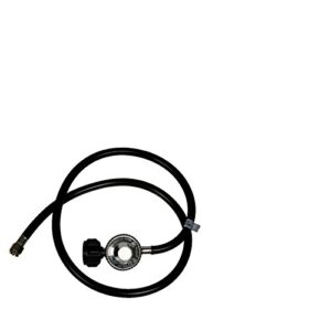 vector 4 ft hose low pressure propane regulator lp bbq gas grill replacement part