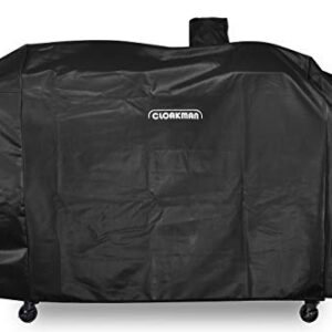 Cloakman Premium Heavy-Duty Series Pit Boss Memphis Ultimate Grill Cover and Smoke Hollow PS9900-SY18 DG1100S 4in1 Combo Grill Cover GC7000