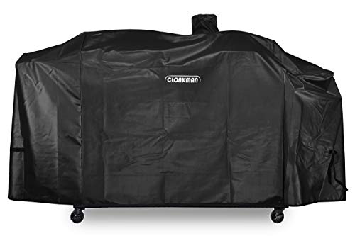 Cloakman Premium Heavy-Duty Series Pit Boss Memphis Ultimate Grill Cover and Smoke Hollow PS9900-SY18 DG1100S 4in1 Combo Grill Cover GC7000