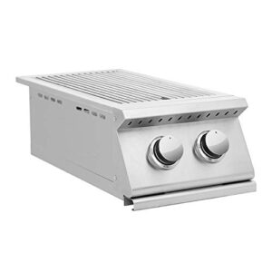 summerset sizzler built-in natural gas double side burner – sizsb-2-ng