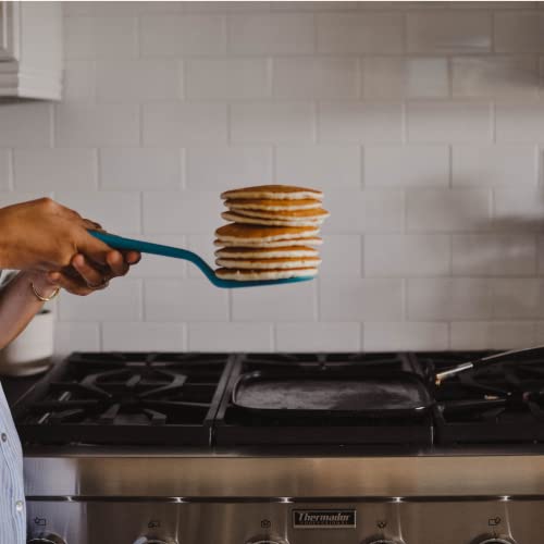 GIR: Get It Right Premium Silicone Spatula Turner | Heat-Resistant up to 550°F | Nonstick Large Pancake Flipper, Egg Spatula, Kitchen Spatula | Ultimate - 13 IN, Red