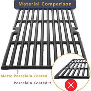 SafBbcue Grill Grates Grid Replacement Parts for Nexgrill 720-0896 720-0896B 720-0896C Grate 720-0896E 720-0896CP 720-0898 720-0898A 6 Burner Grills Matt Cast Iron Cooking Grid