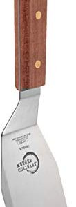 Mercer Culinary Praxis Rosewood Handle Heavy Duty Turner, 5 Inch x 3 Inch, Brown