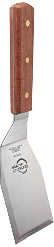 Mercer Culinary Praxis Rosewood Handle Heavy Duty Turner, 5 Inch x 3 Inch, Brown