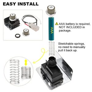 Hicello 91360 Electronic Ignitor Kit Replacement for Weber Spirit E-310, E-320 200, E-210, Spirit 300 Gas Grills, and More, with 2PCS Electronic Igniter Module