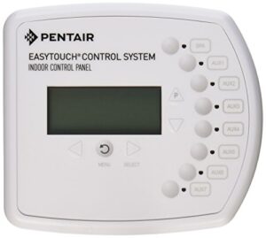 pentair 520549 easytouch indoor control panel for 8 circuit systems