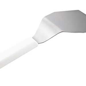 Mundial 5600 Series 5-Inch by 4-Inch Steak and Hamburger Turner with White Handle