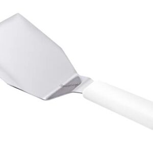 Mundial 5600 Series 5-Inch by 4-Inch Steak and Hamburger Turner with White Handle