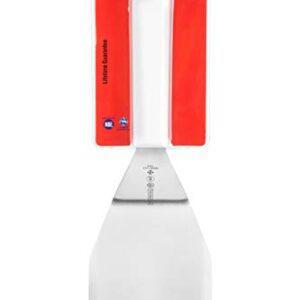 Mundial 5600 Series 5-Inch by 4-Inch Steak and Hamburger Turner with White Handle