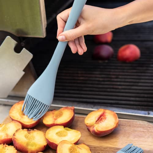 GIR: Get It Right Premium Silicone Basting Brush - Heat Resistant BBQ, Pastry, Turkey Brush - Perfect for Cooking, Grilling, and Baking - Ultimate, Navy