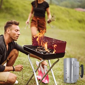 HANABASS Carbon Barbecue Food Coal Charcoal Burner Briquette Fast Outdoor Barrel Ignition Can Summer Lighter Cooking Bucket Grills Grilling Party Fire Rapidfire Stove Garden Tools Starter