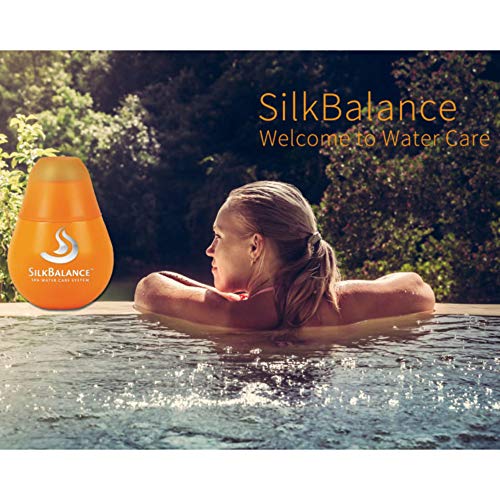 Silk Balance Natural Hot Tub Solution 38 oz Bundle with a Lumintrail Bag