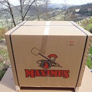 Authentic Pizza Ovens - Maximus Red Wood Fire Oven