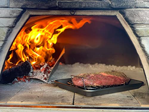 Authentic Pizza Ovens - Maximus Red Wood Fire Oven