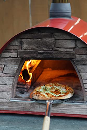 Authentic Pizza Ovens - Maximus Red Wood Fire Oven