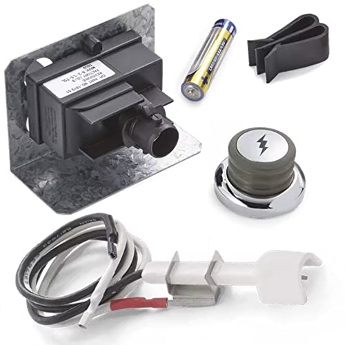 Weber 67847 Battery Electronic Igniter Kit with Ceramic Collector Box for Genesis (2008-2010)