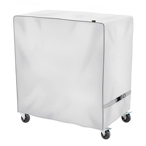 Mr.You Cooler Cart Cover - Universal Fit for Most 80-100 QT,Waterproof Thickened Fabric,Rolling Cooler (Patio Cooler,Beverage Cart, Rolling Ice Chest) Protective Cover