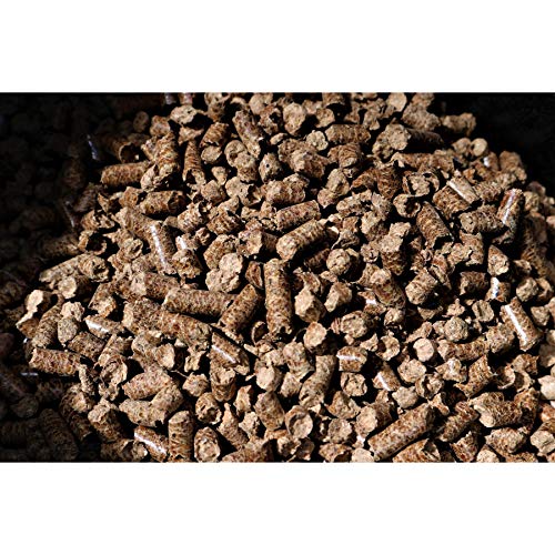 Bear Mountain FB14 Premium All Natural Low Moisture Hardwood Smoky Hickory BBQ Smoker Pellets for Outdoor Grilling, 40 Pound Bag (4 Pack)