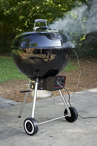 Spider Grills Venom Fan-Powered Temperature Controller with Wi-Fi Bluetooth and App Control for Weber Kettle Grills