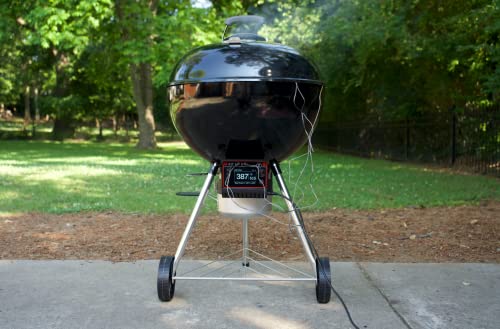 Spider Grills Venom Fan-Powered Temperature Controller with Wi-Fi Bluetooth and App Control for Weber Kettle Grills