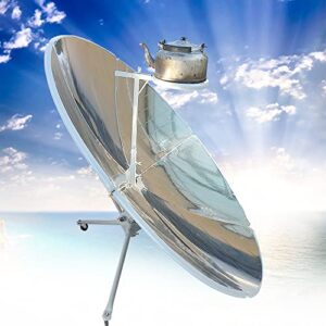 DNYSYSJ 59"Portable Solar Cooker,Outdoor Camping Sun Oven 800-1000 C High Efficiency,Concentrating Solar Cooker 700-1000°C