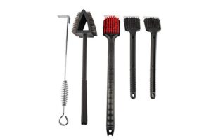 pitmaster king ultimate grill cleaning 5-pc. kit