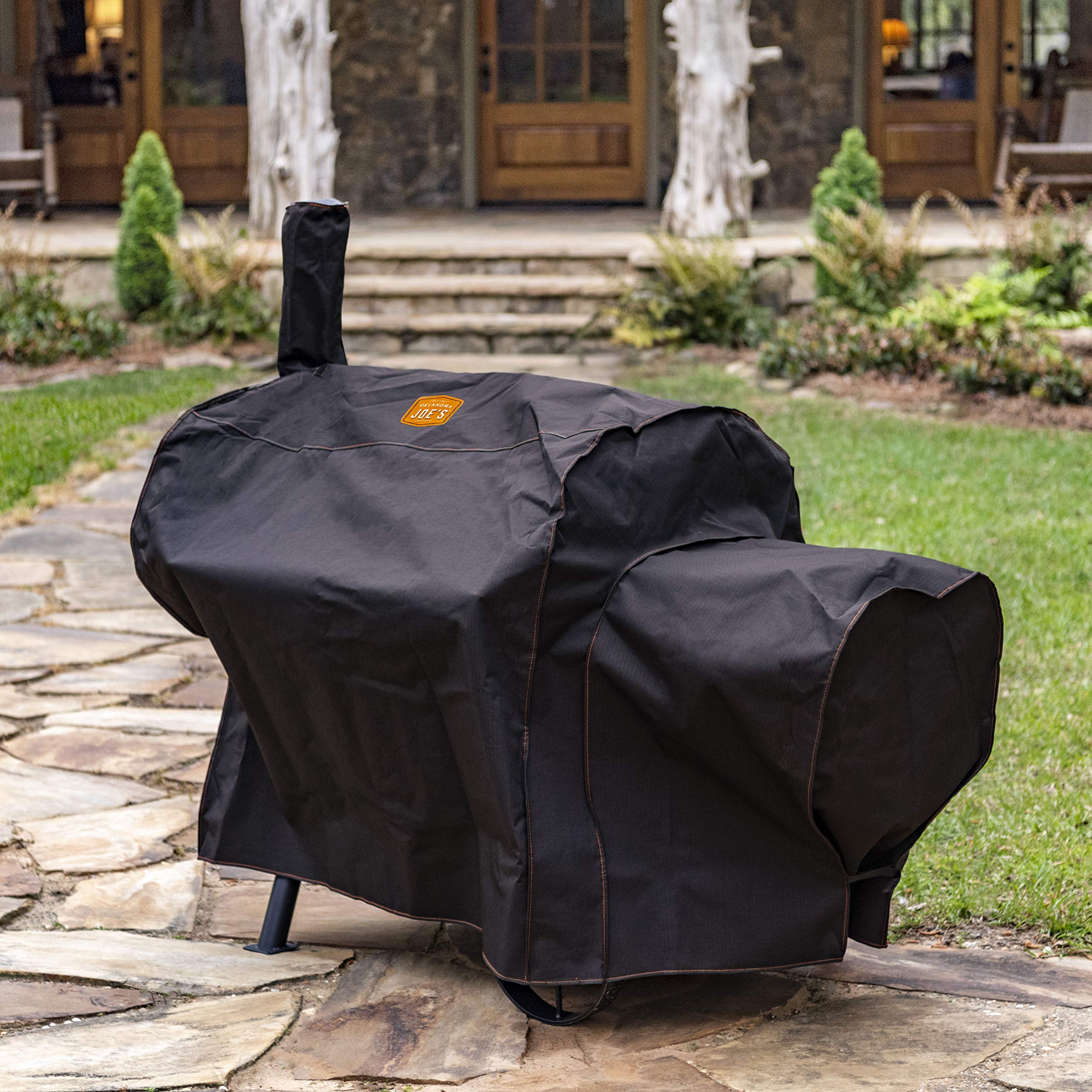 Oklahoma Joe's Longhorn Offset Smoker Cover, Black