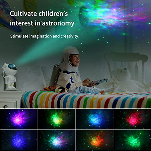 Astronaut Star Projector, Cultivate Children Interest in Astronomy, Stimulate Children Curiosity, Imagination and Creativity, Star Projector Will Take Children's to Explore The Vast Starry Sky