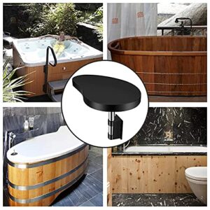 wuyule Spa Caddy Side Table Tray Hot Tub Table Tray 360° Rotation Design Spa Tray Cup Holder for Hot Tub