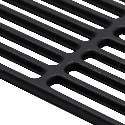 Adviace Grill Replacement Parts for Charbroil CharBroil 463240115 463239915 463230514 463230515 463230512, 463240115 Replacement Grates, 16 7/8" Cast Iron Cooking Grates