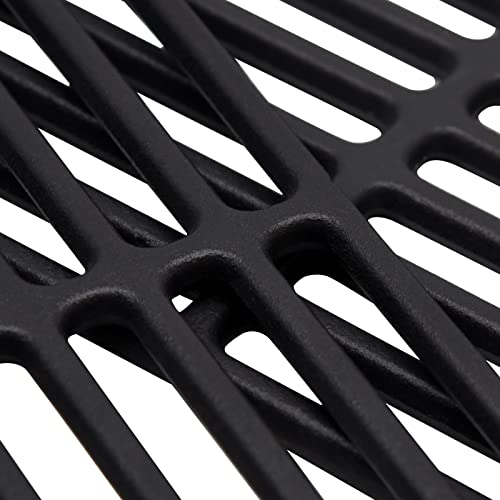 Adviace Grill Replacement Parts for Charbroil CharBroil 463240115 463239915 463230514 463230515 463230512, 463240115 Replacement Grates, 16 7/8" Cast Iron Cooking Grates