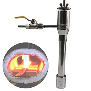 propane burner for propane forge (stainless steel) knife forge furnace foundry raku kiln melting furnace blacksmith tool