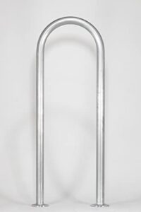 36″ (h) x 13″ (w) aluminum handrail – safety grab bar for marine, docks, decks, boats, pools, hot tubs