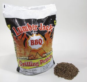 lumber jack 5086 40-pound bbq grilling wood pellets, maple, hickory and cherry blend