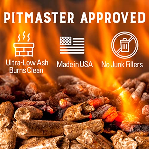 Manchester Barbecue Wood Pellets for Smoker - Super-Premium BBQ Wood Pellets, Competition Blend Pellets for Pellet Grill, 100% Natural Hardwood Hickory, Oak, Maple, and Cherry