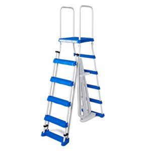 swimline 87950/87952l ground pool entry ladder, 52″, multi