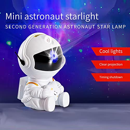 Space Buddy Projector Light, Pleshy Spacebuddy Projector, Space Buddy Pleshyco, Astronaut Star Projector Galaxy Light with Remote Control (A)