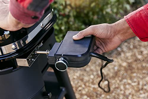 Weber Lumin Compact Outdoor Electric Barbecue Grill, Black - Great Small Spaces such as Patios, Balconies, and Decks, Portable and Convenient