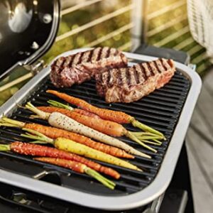 Weber Lumin Compact Outdoor Electric Barbecue Grill, Black - Great Small Spaces such as Patios, Balconies, and Decks, Portable and Convenient