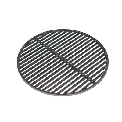 Aura outdoor products Cast Iron Dual Side Grid BBQ Cooking Grate 18" Inches for Big Green Egg, Kamado Joe, Vision